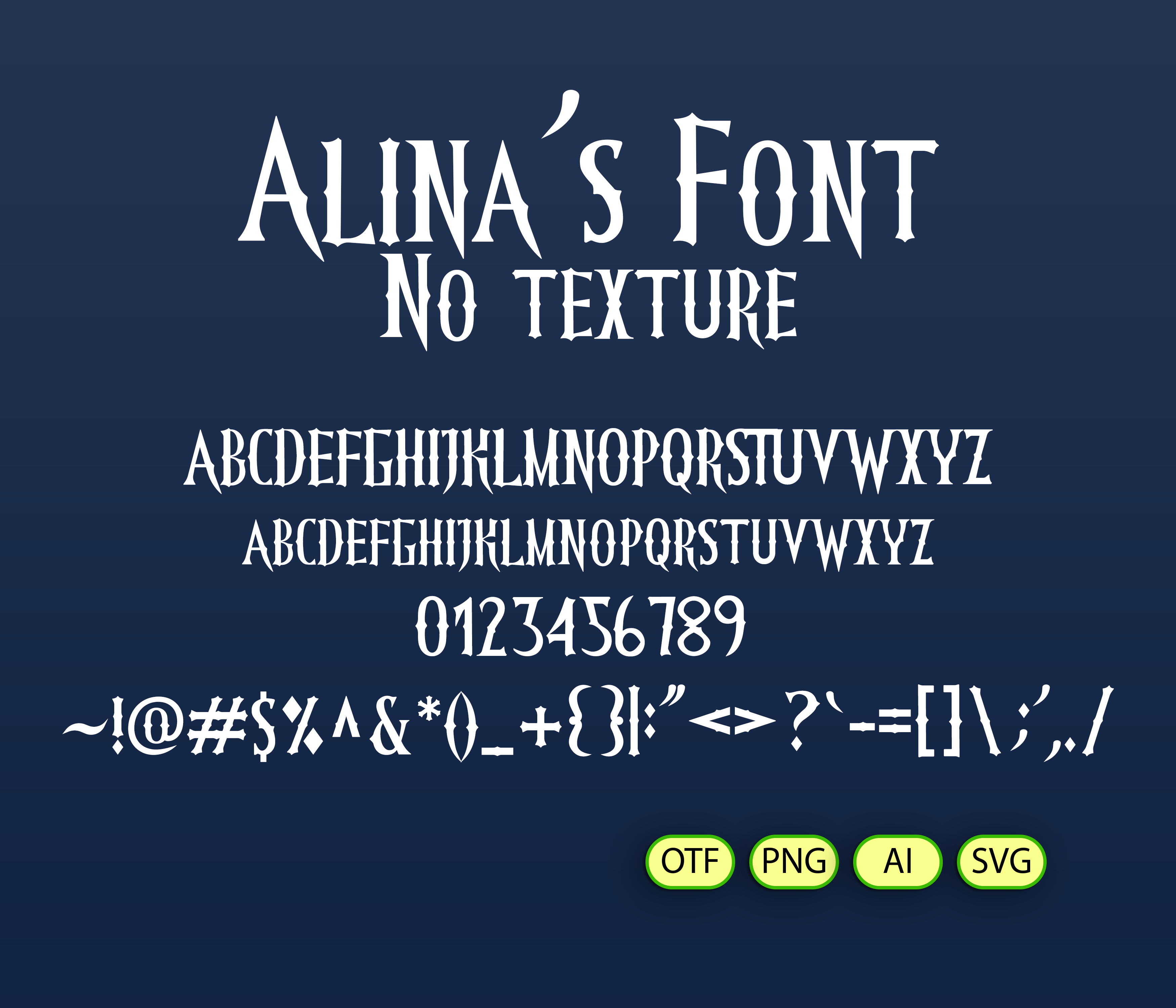 Dark Academia Gothic Font – Alina's Fonts