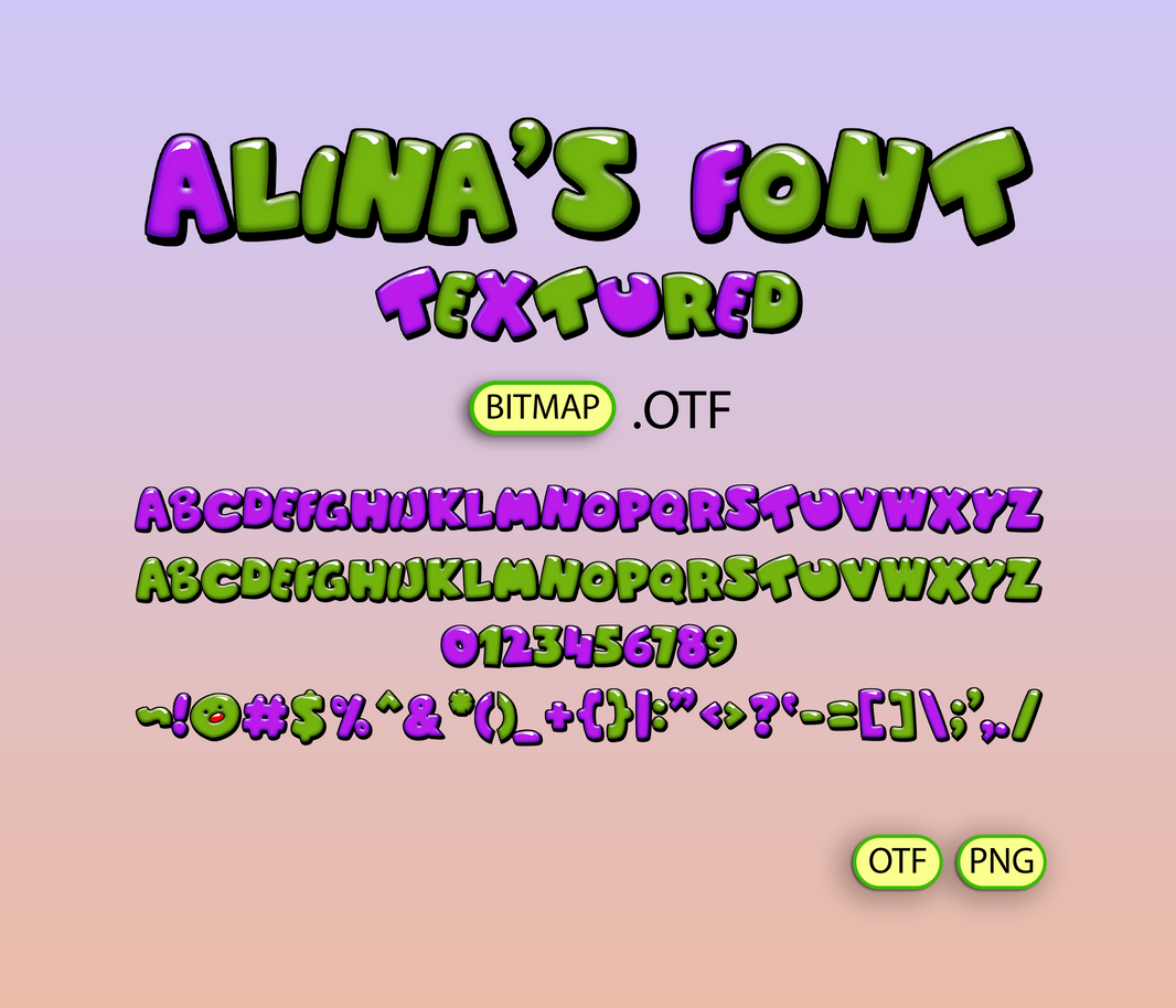 Texturedfonts: Unique and Creative Fonts for Every Project – Alina's Fonts